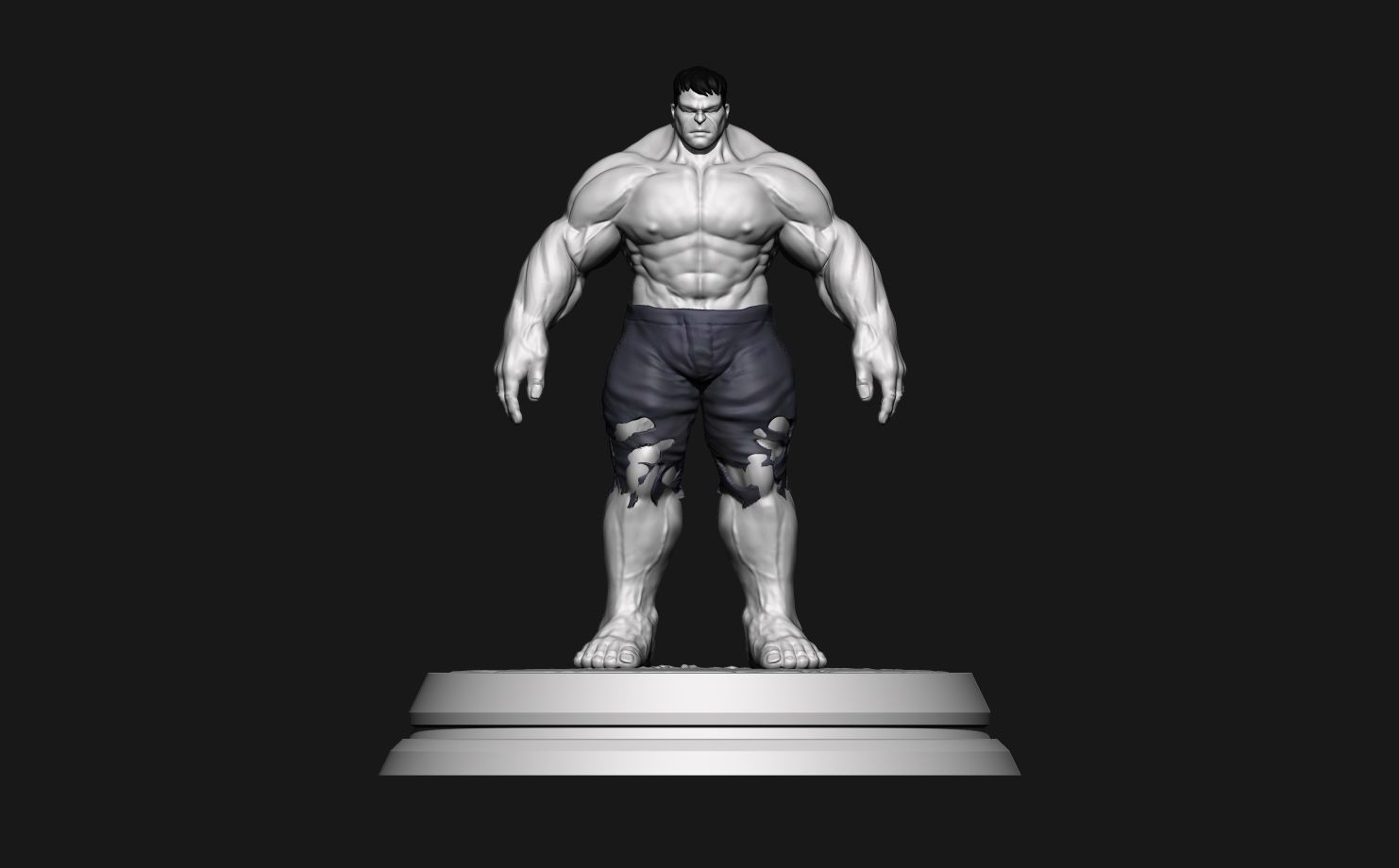 hulk character 3D model 3D printable | CGTrader