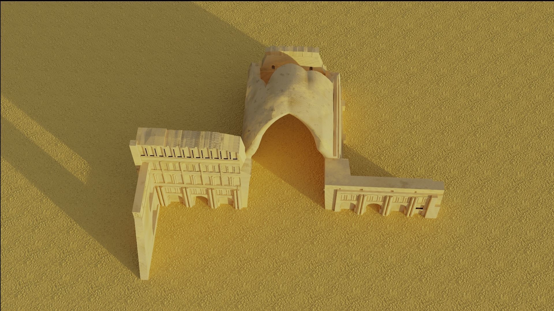 The Ruins of TaqE Kisra Iraq 3D model | CGTrader