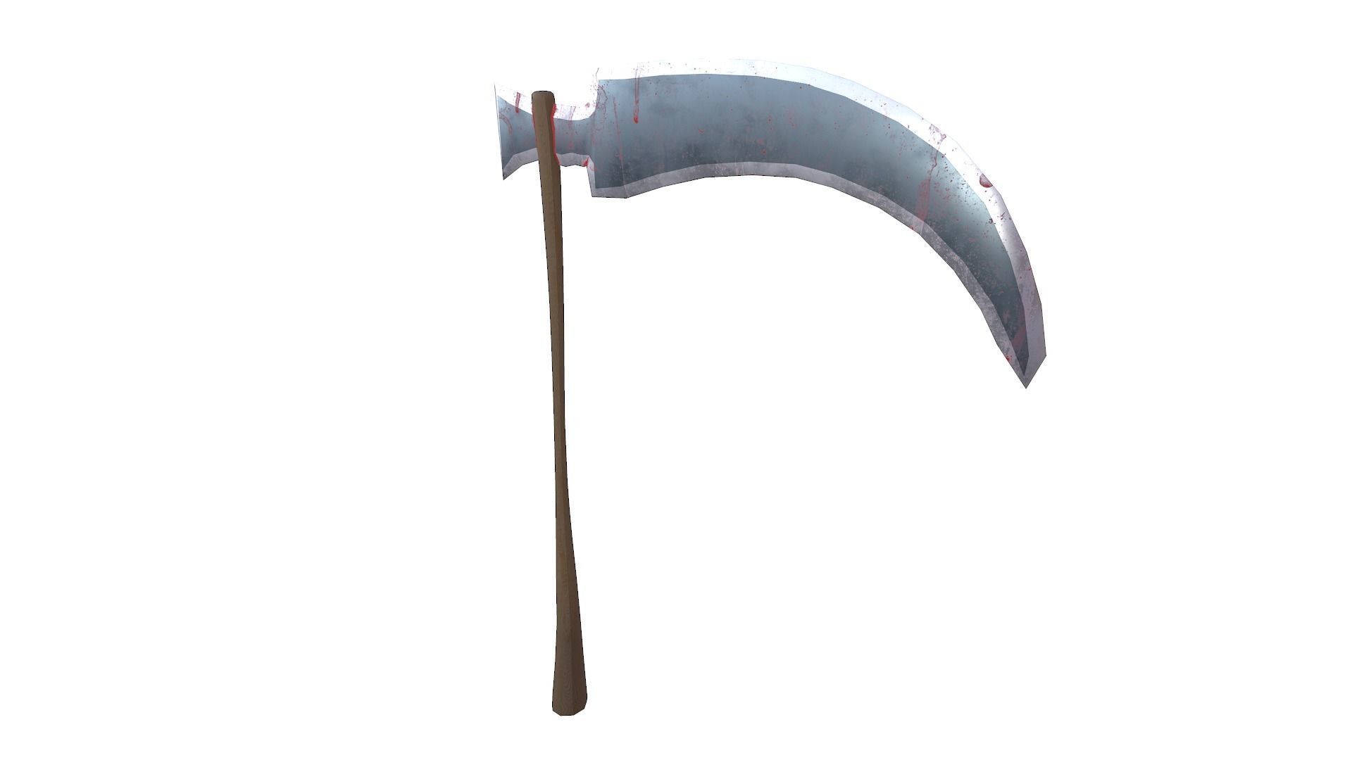3D model Scythe - Sickle VR / AR / low-poly | CGTrader