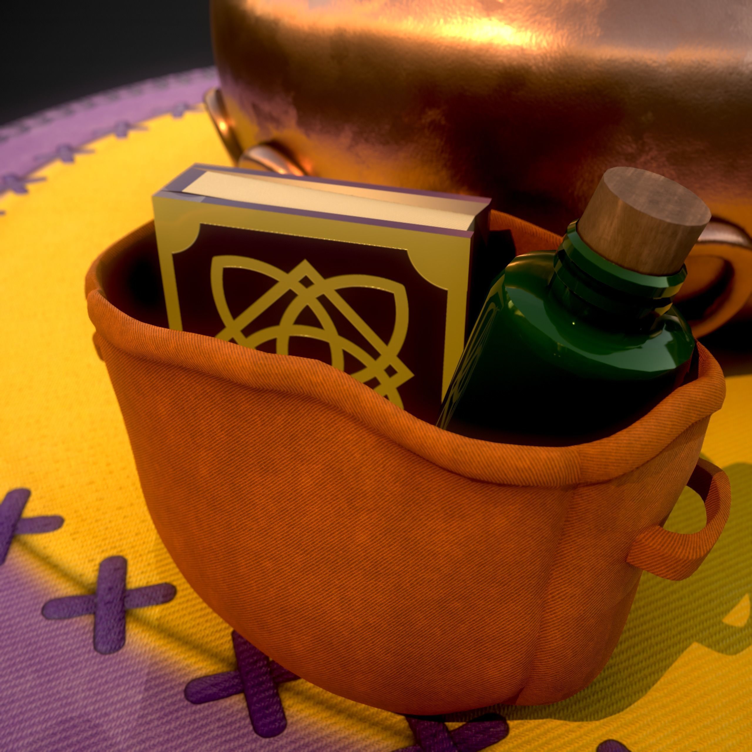 3D model Pot Model with PBR texture VR / AR / low-poly | CGTrader