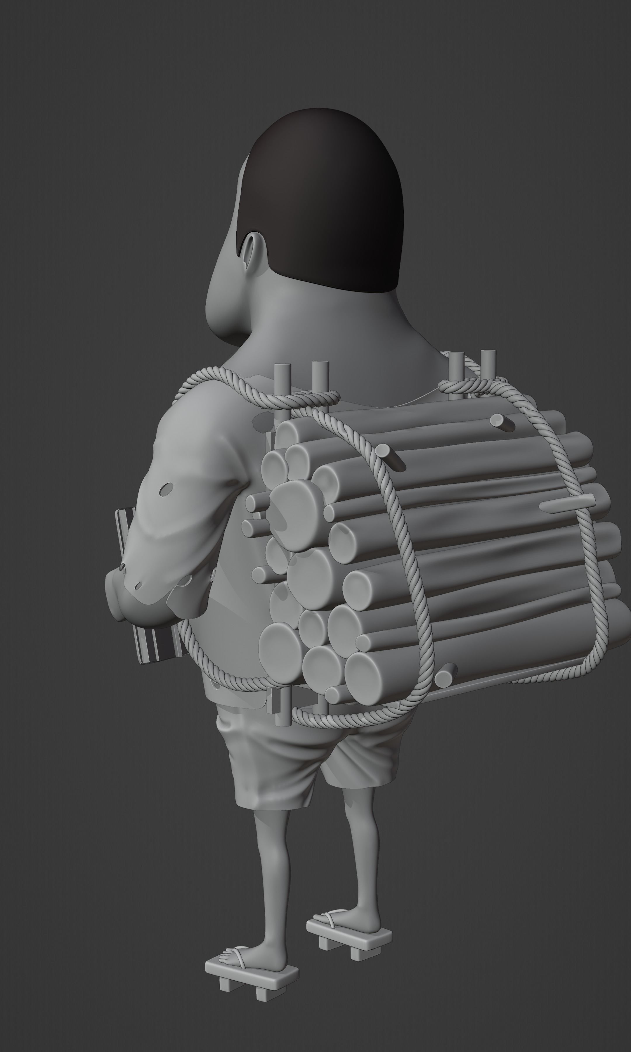 3D model BARTHOLOMEW KUMA KID VERSION ONE PIECE VR / AR / low-poly ...