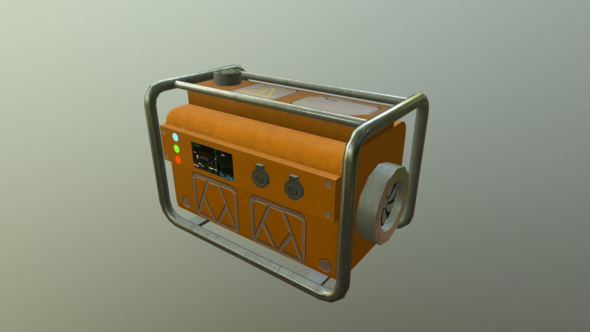 3D model Generator 01 VR / AR / low-poly | CGTrader