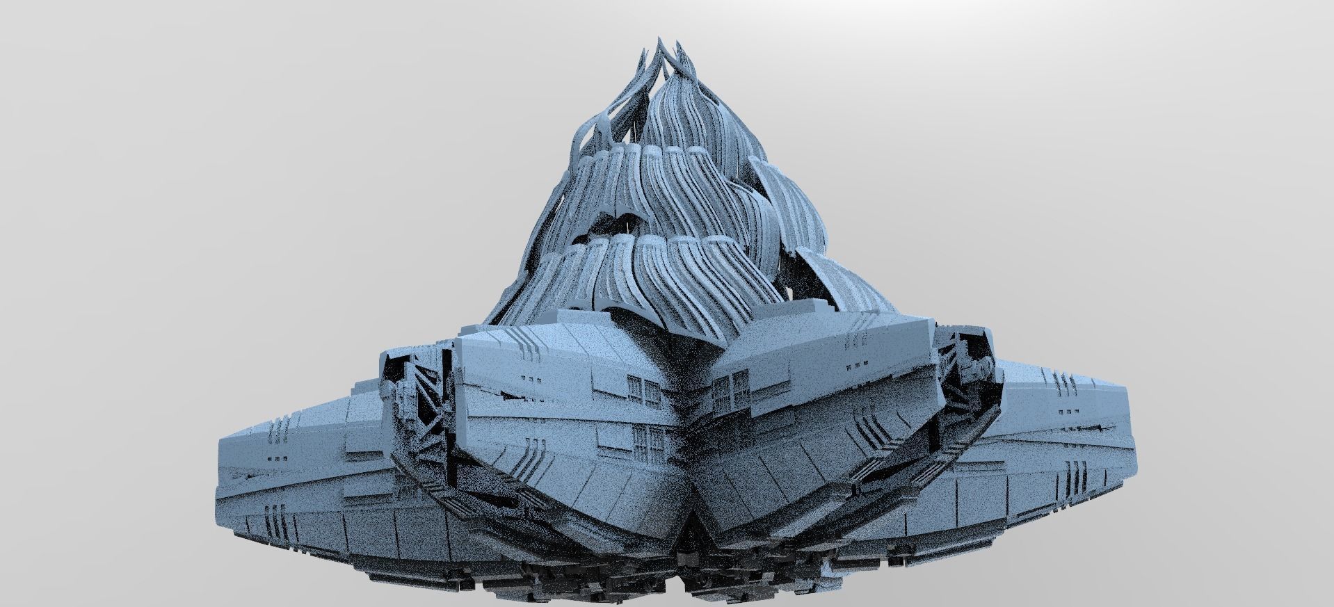 Star Ship pulse generator 2 3D model | CGTrader