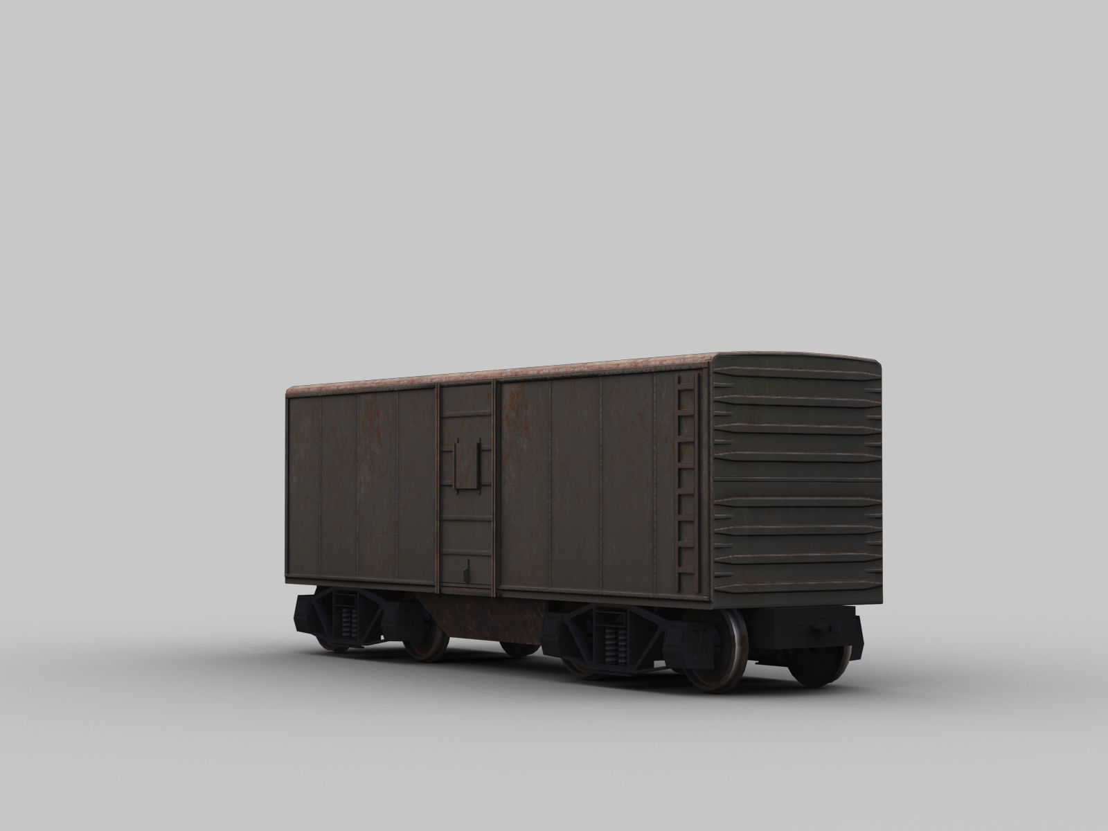 3D model machin boxcar VR / AR / low-poly | CGTrader