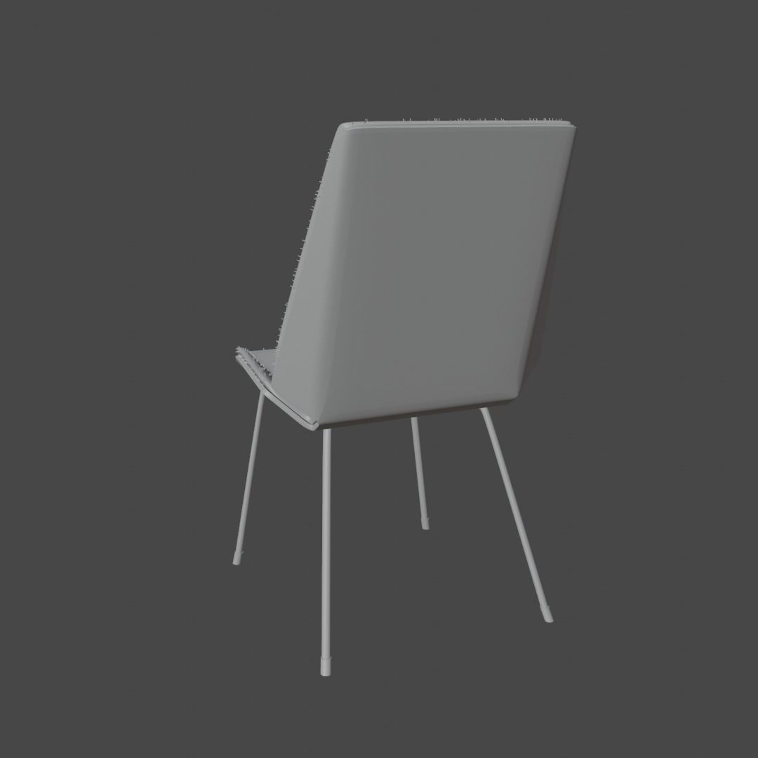 Modern Chair Dinning Chair Minimalist free VR / AR / low-poly 3D model ...