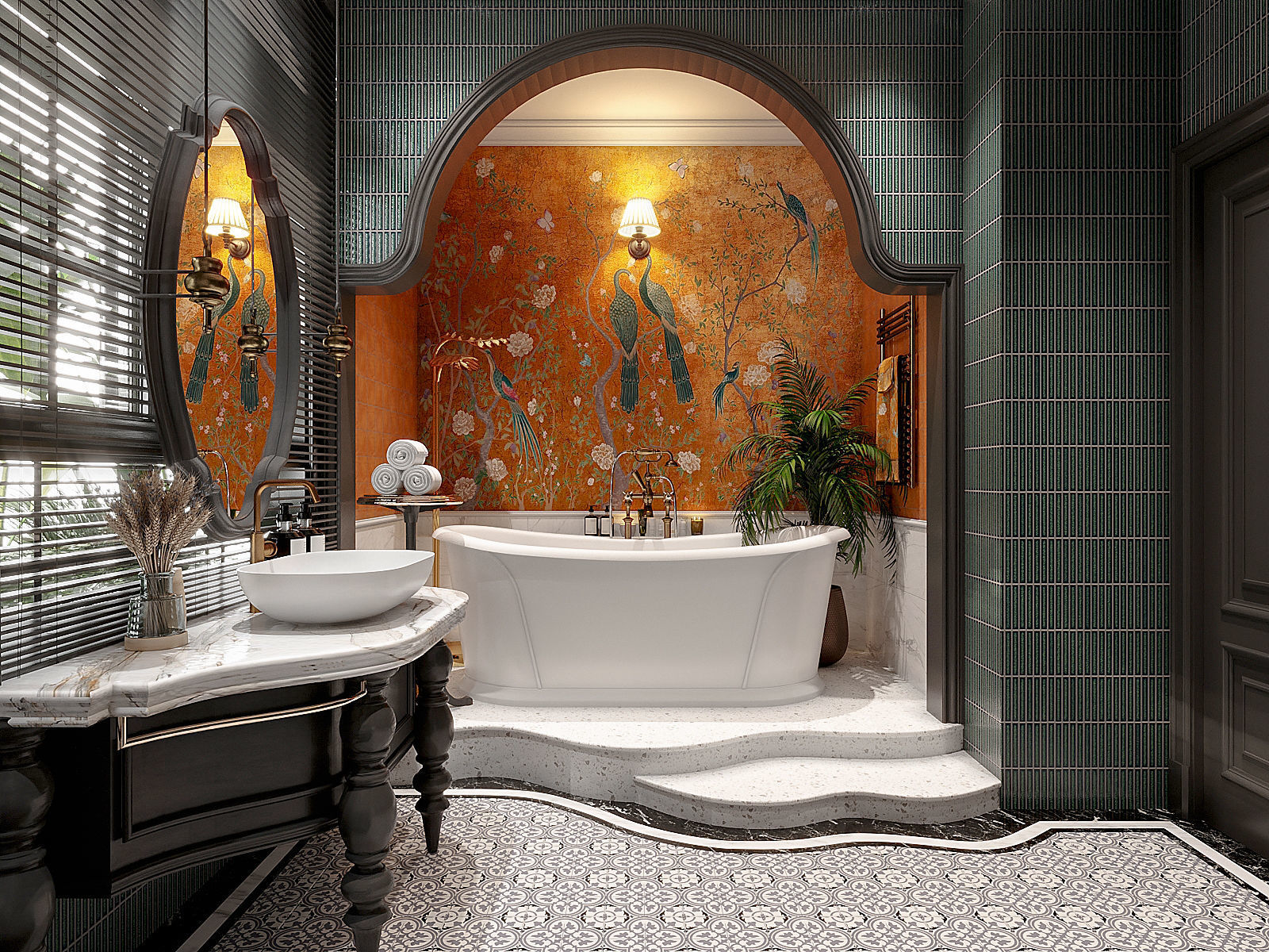 Indochine WC 3D model | CGTrader