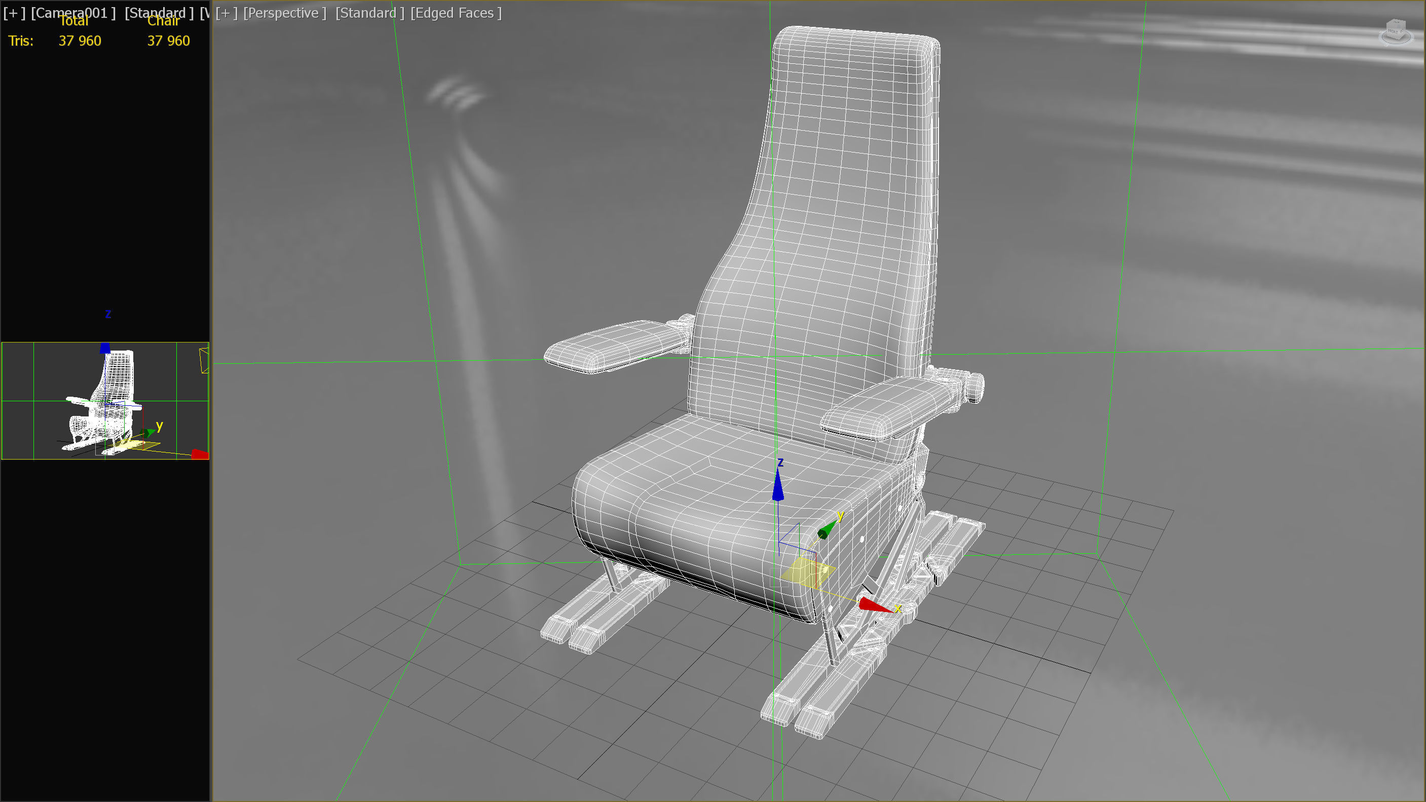 3D model Pilot Chair PBR VR / AR / low-poly | CGTrader