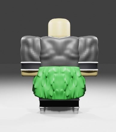 Roblox R6 Broly Morph 3D model | CGTrader