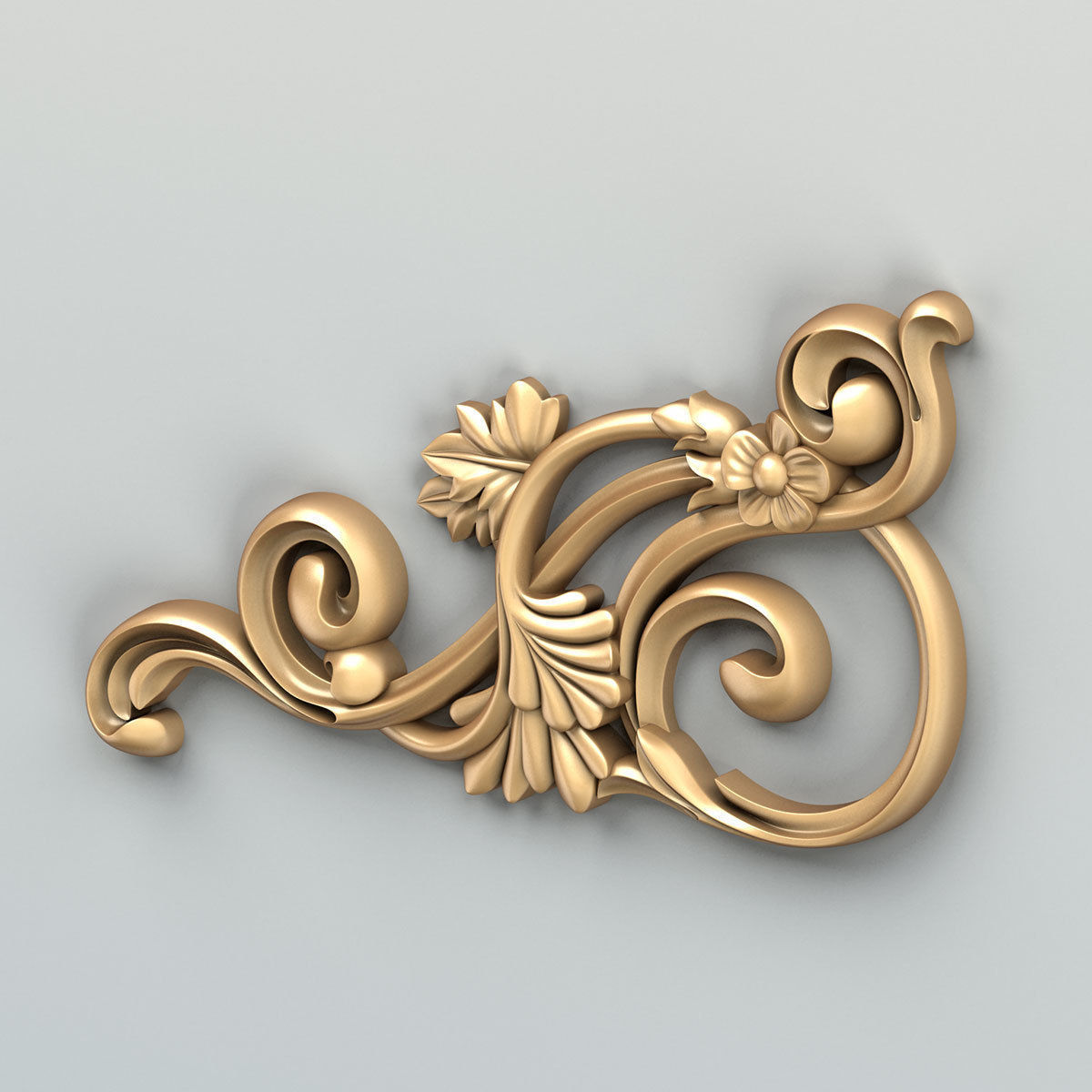Corner decor 026 3D model | CGTrader