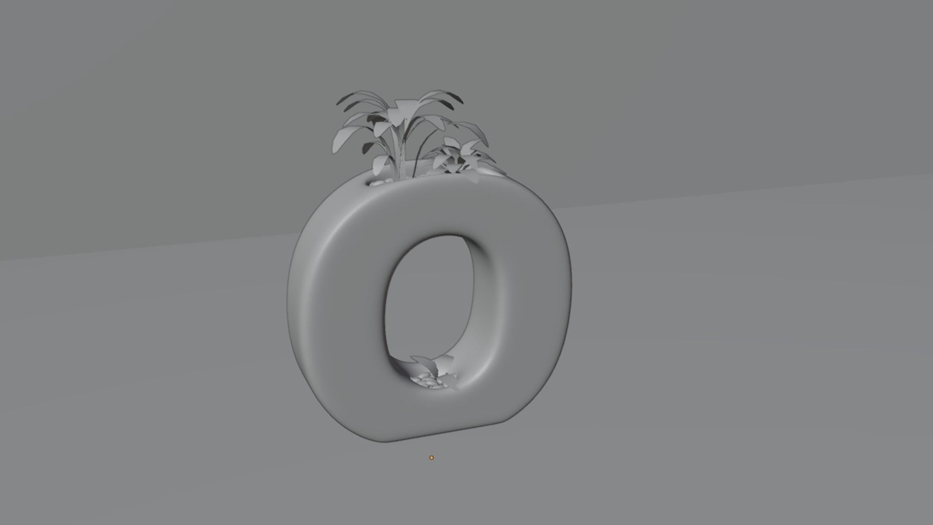 Vase O - Alphabet Vases Collection Letters - STL Printable 3D model 3D ...