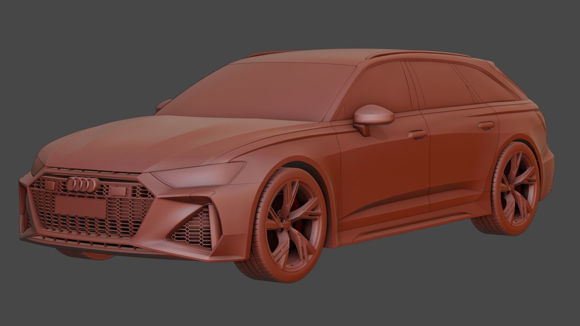 Audi RS6 Avant 2022 3D model | CGTrader