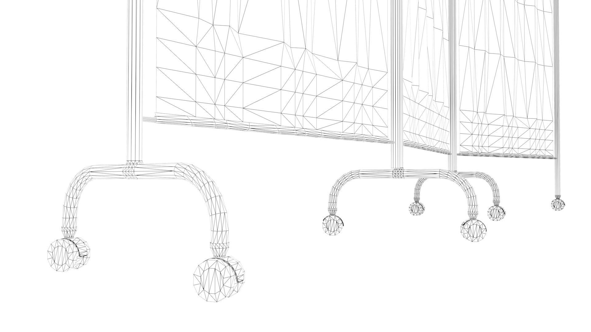 3D model Privacy screen VR / AR / low-poly | CGTrader