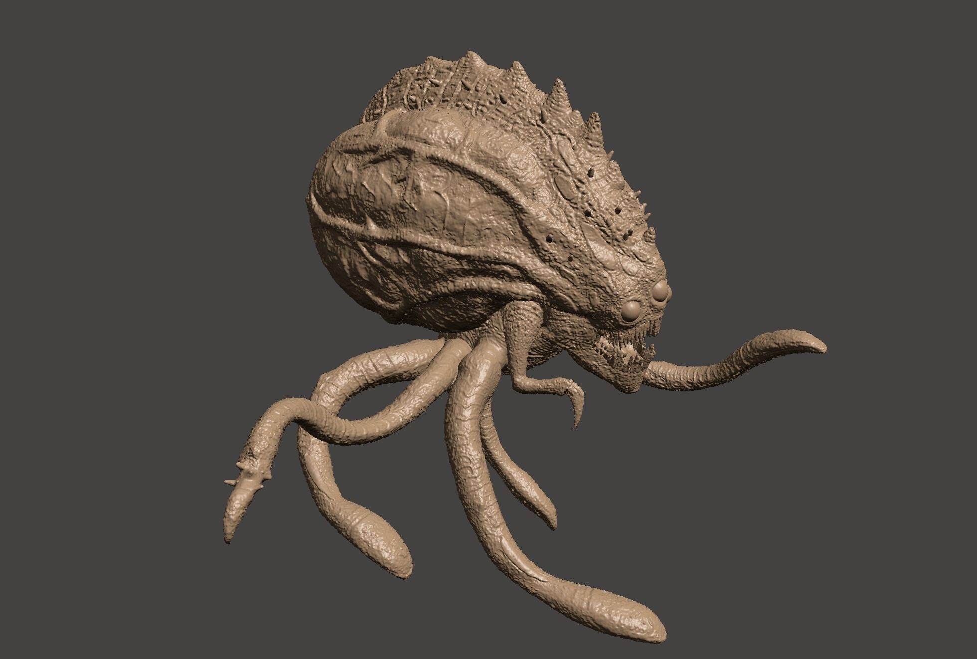 OCTABRAIN DUKE NUKEM FOREVER - ultra high detailed mesh - 3D STL 3D ...