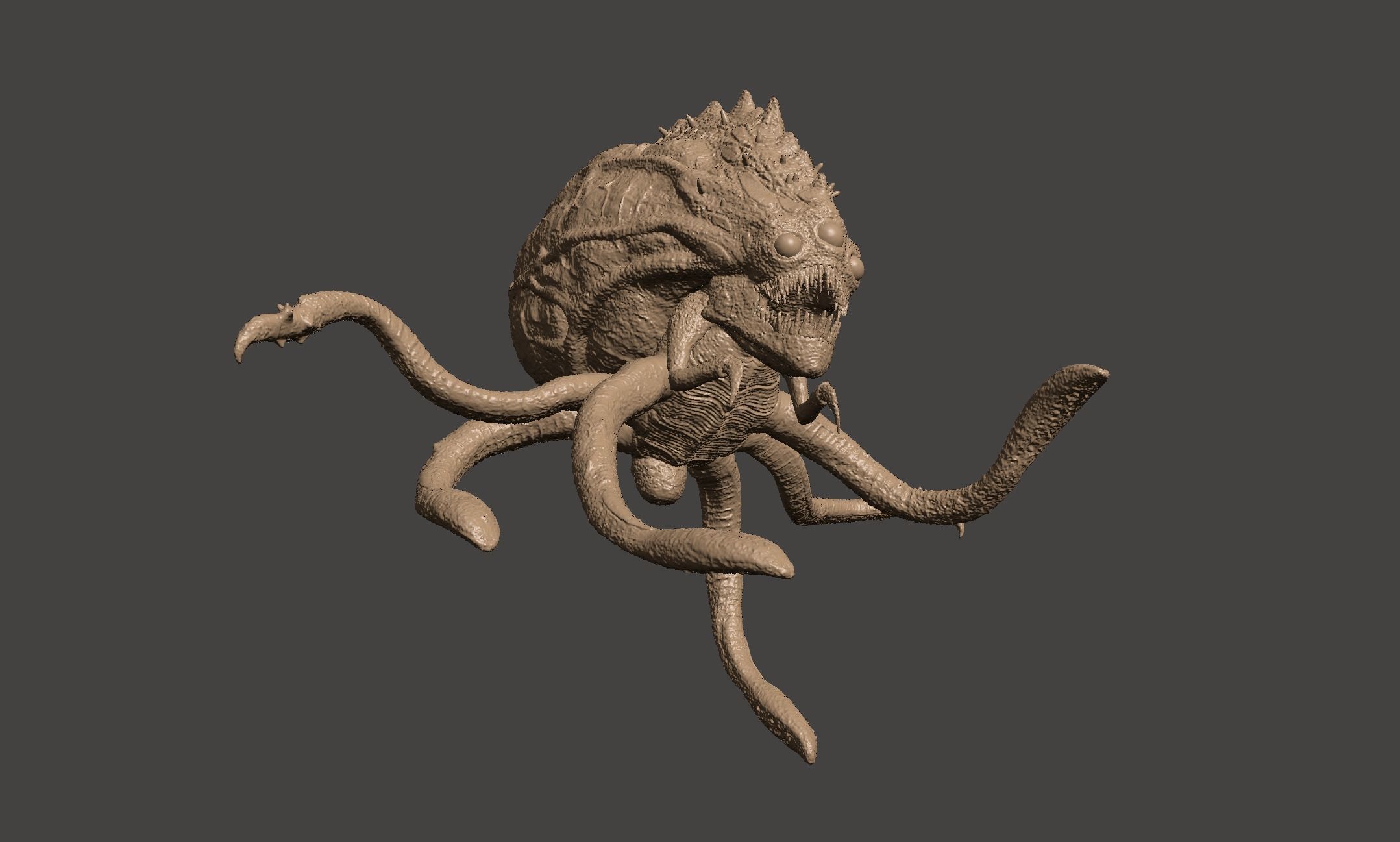 OCTABRAIN DUKE NUKEM FOREVER - ultra high detailed mesh - 3D STL 3D ...