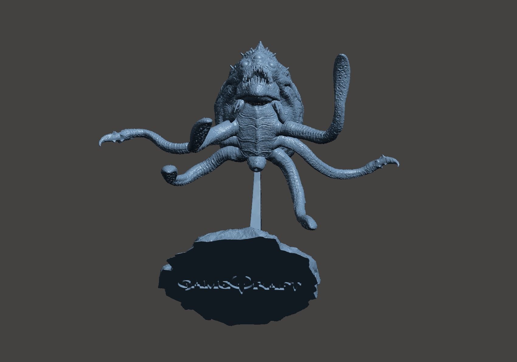 OCTABRAIN DUKE NUKEM FOREVER - ultra high detailed mesh - 3D STL 3D ...