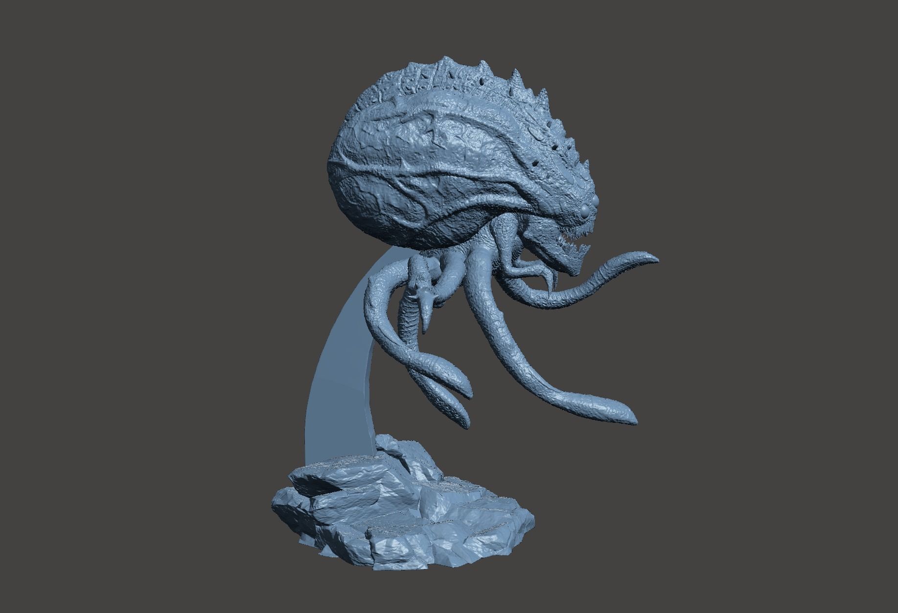 OCTABRAIN DUKE NUKEM FOREVER - ultra high detailed mesh - 3D STL 3D ...