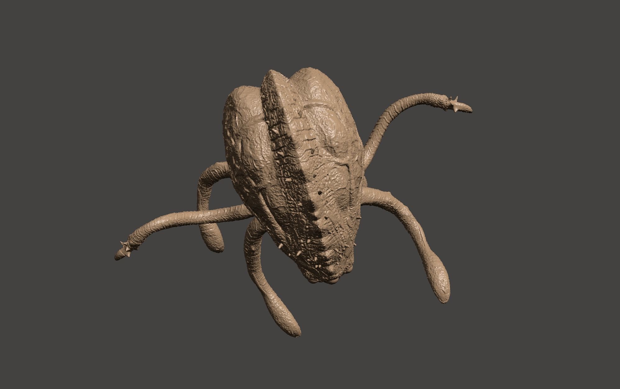 OCTABRAIN DUKE NUKEM FOREVER - ultra high detailed mesh - 3D STL 3D ...