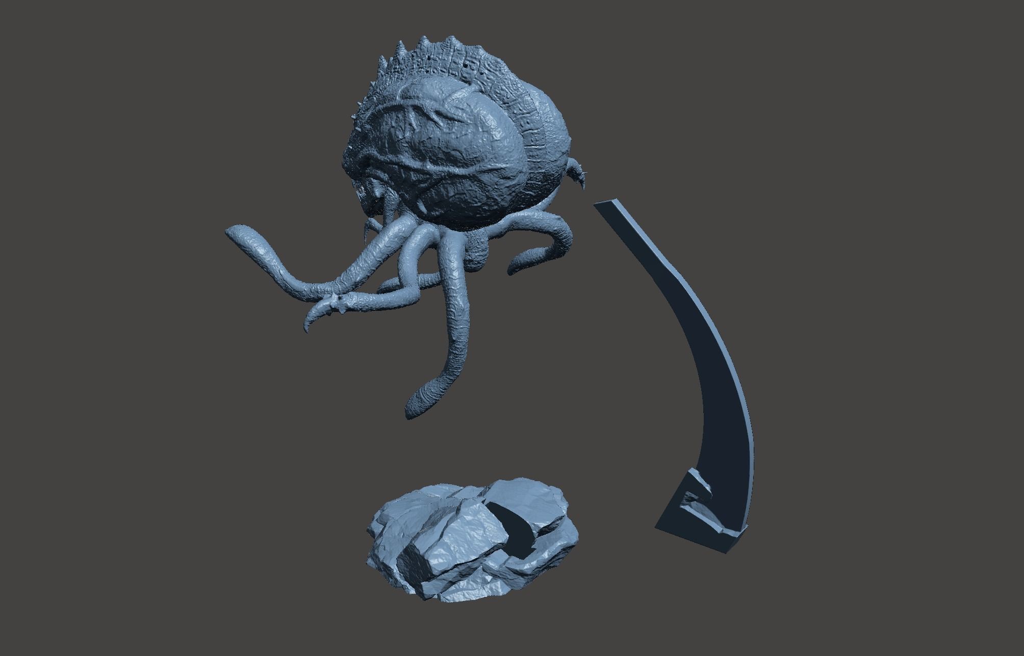 OCTABRAIN DUKE NUKEM FOREVER - ultra high detailed mesh - 3D STL 3D ...