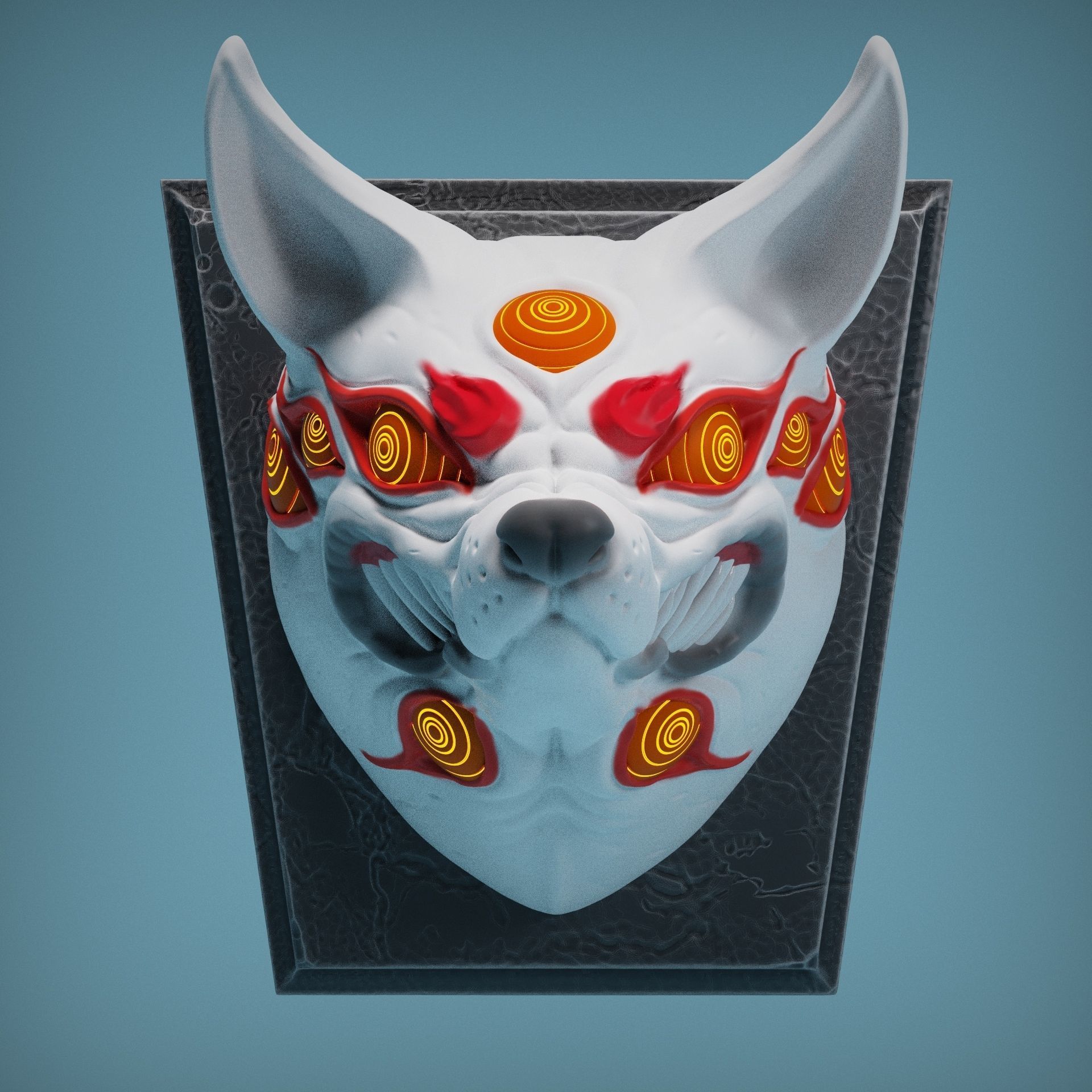 Fox Devil free 3D model 3D printable | CGTrader