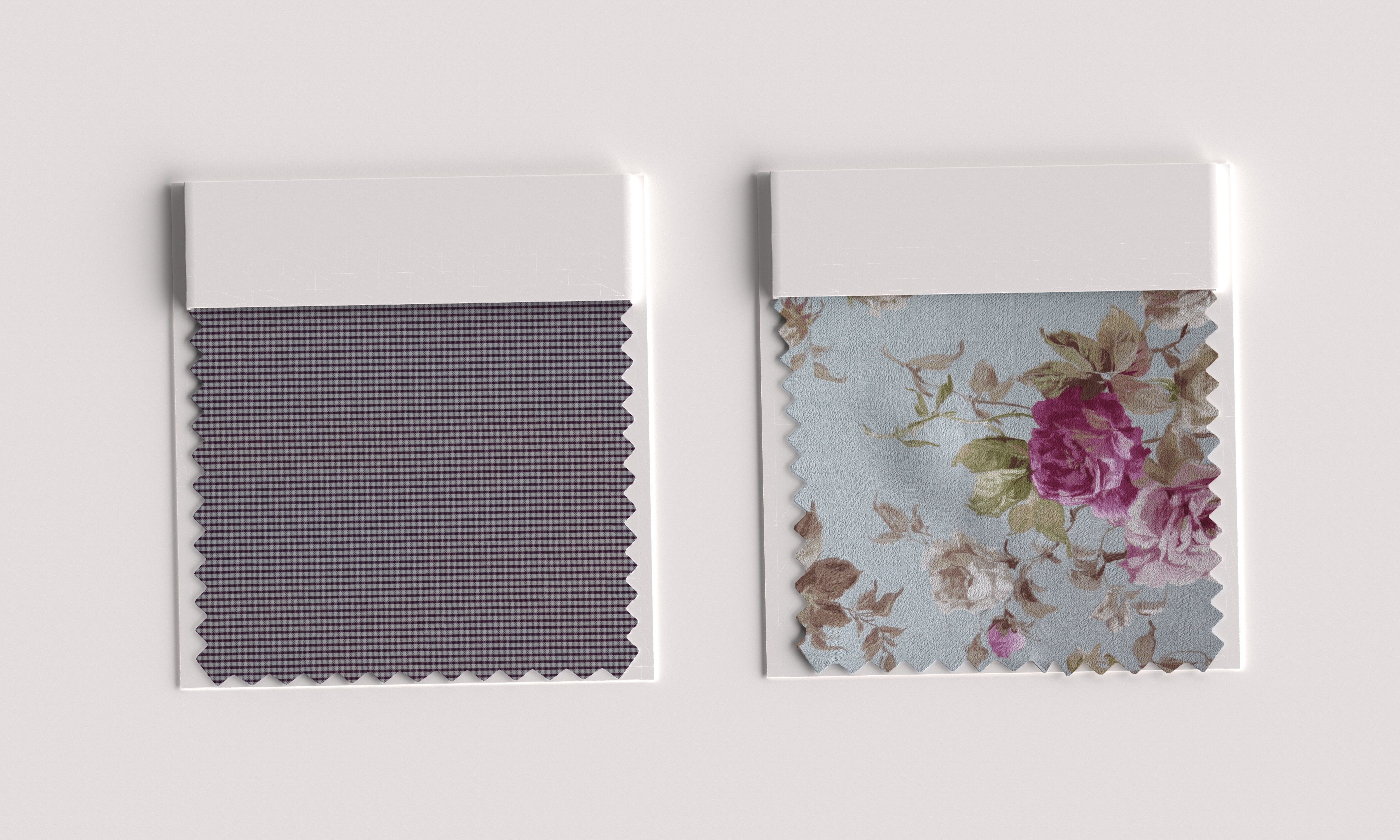 Fabric Swatches template 3D model | CGTrader