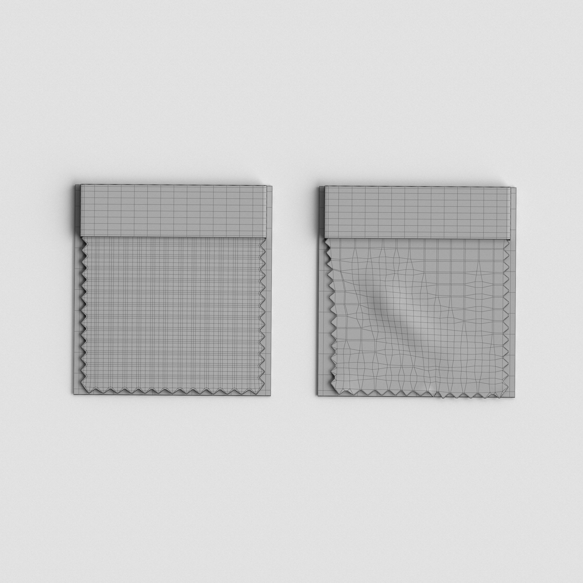 Fabric Swatches template 3D model | CGTrader