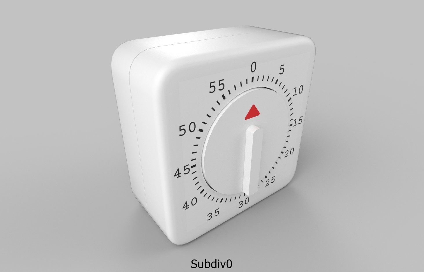 3D model Timer 01 VR / AR / low-poly | CGTrader