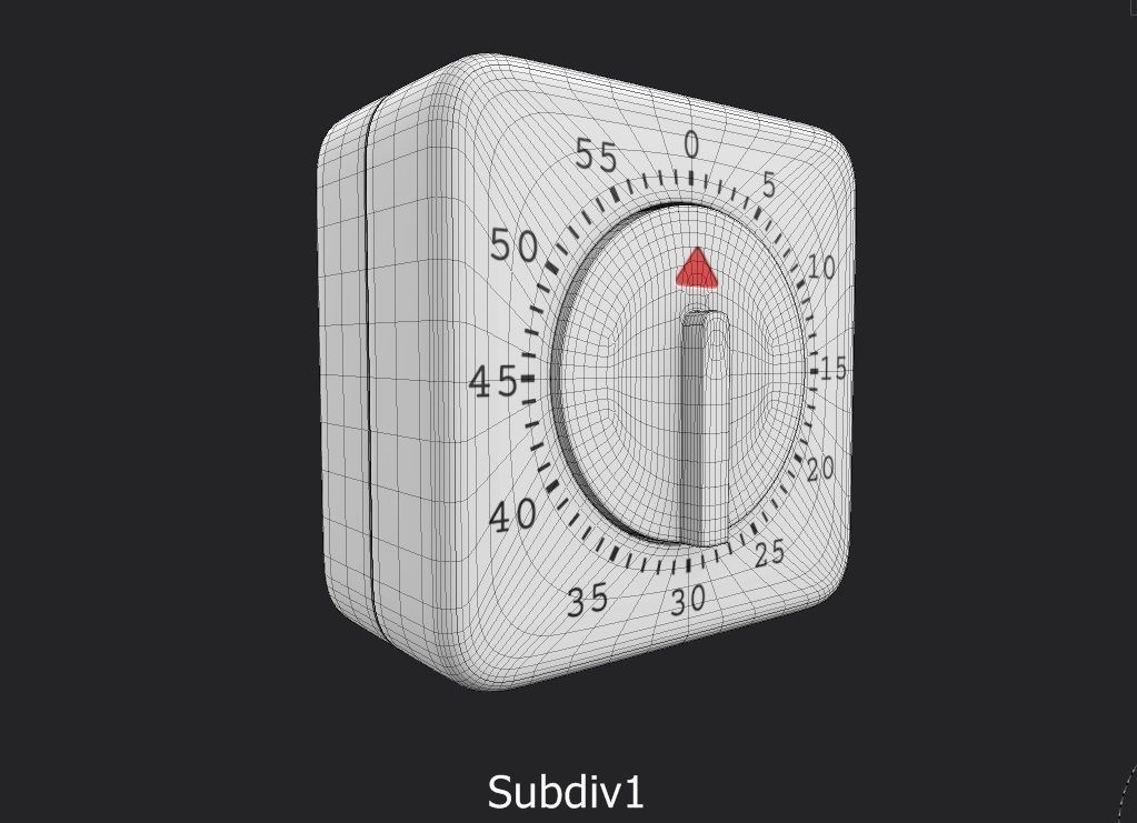 3D model Timer 01 VR / AR / low-poly | CGTrader