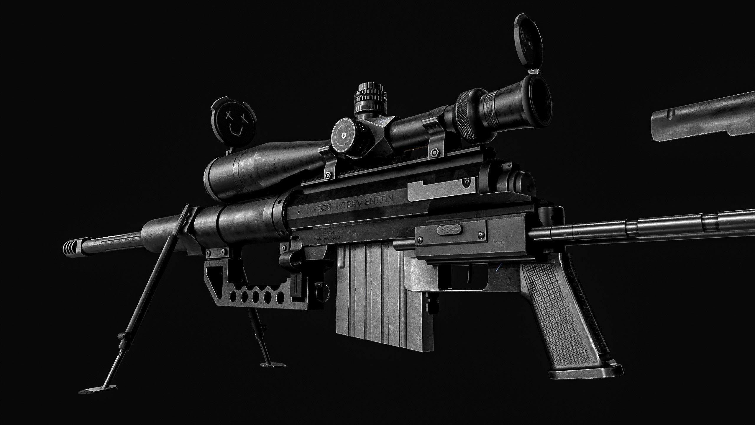 3D model Cheytac M200 Sniper Rifle VR / AR / low-poly | CGTrader