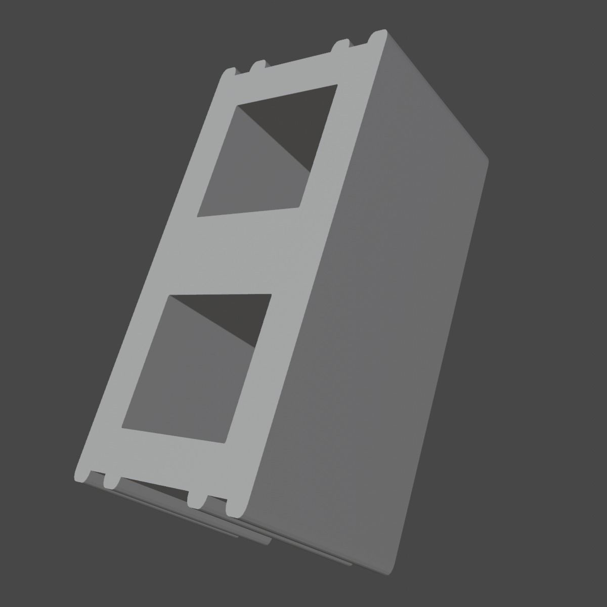 3D model Concrete Construction Blocks VR / AR / low-poly | CGTrader