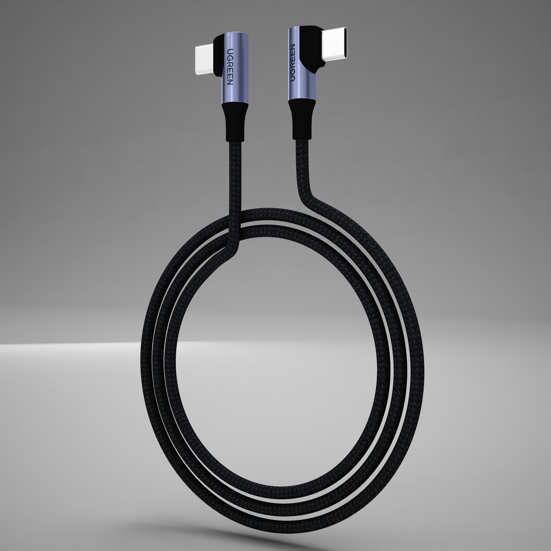 USB to USB C Cable 90 3D model rigged | CGTrader