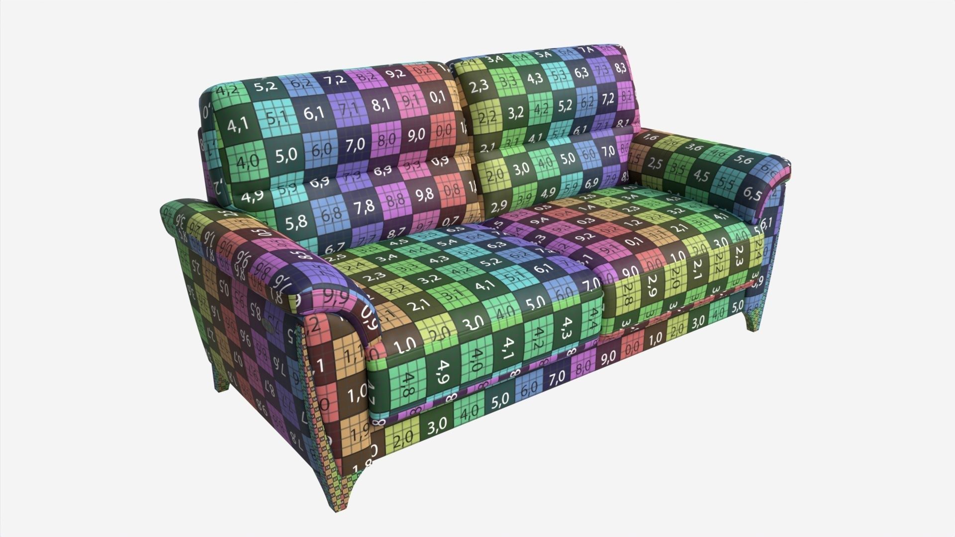 Sofa Large Ercol Enna 3D model | CGTrader