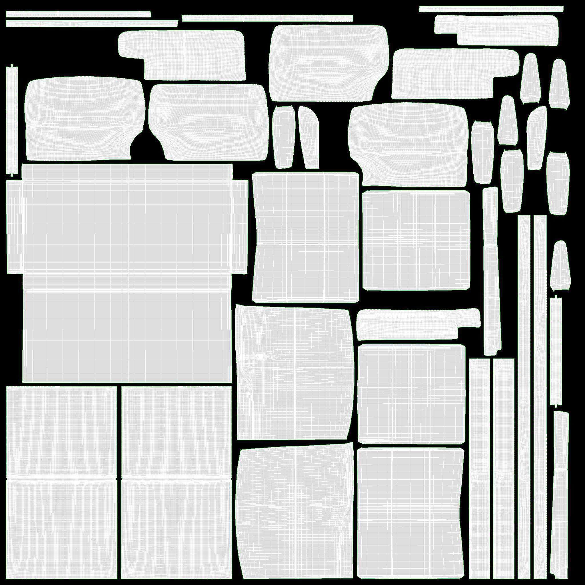 Sofa Large Ercol Enna 3D model | CGTrader