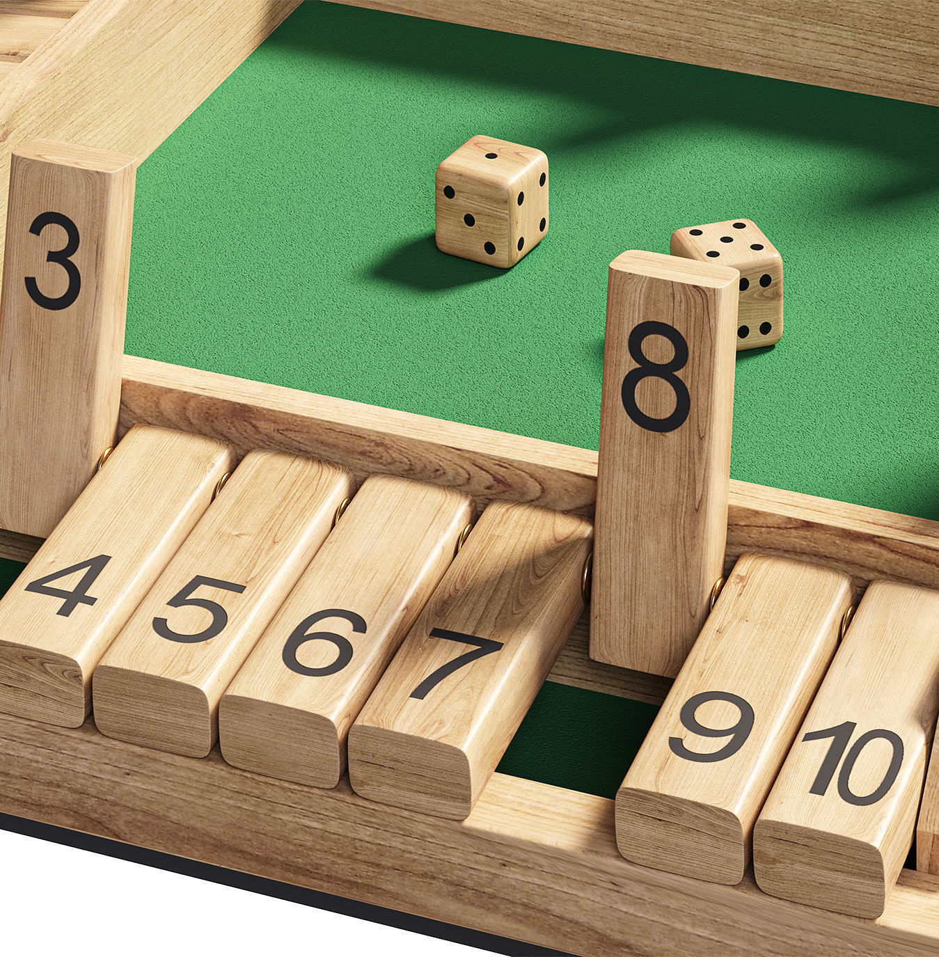 Classic Family Math Game Wooden Sudoku by AMZYY 3D model | CGTrader