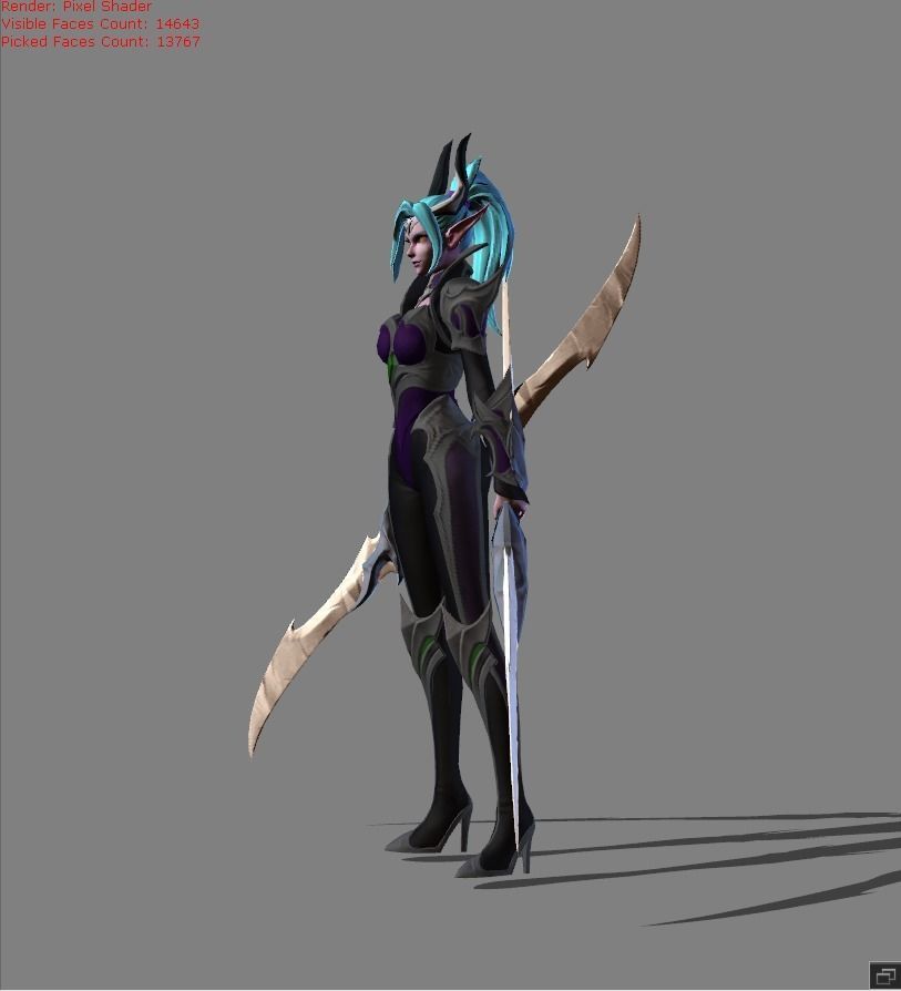 3D model Karina MLBB VR / AR / low-poly | CGTrader