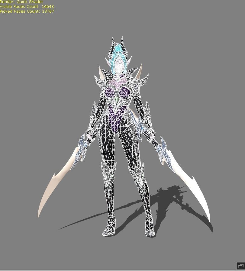 3D model Karina MLBB VR / AR / low-poly | CGTrader