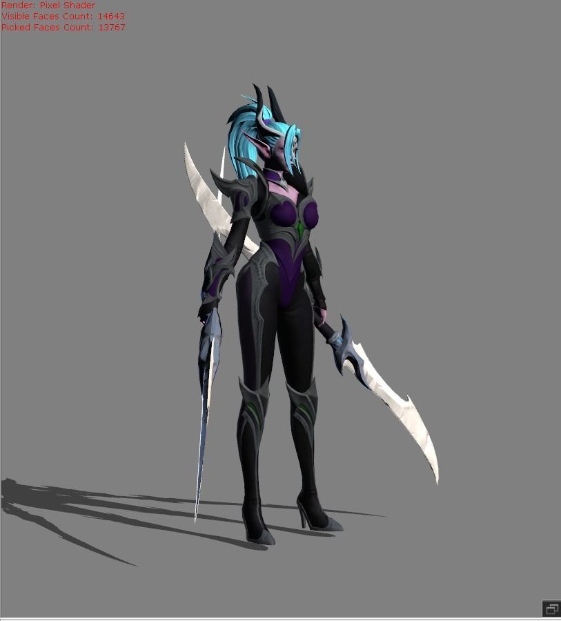 3D model Karina MLBB VR / AR / low-poly | CGTrader