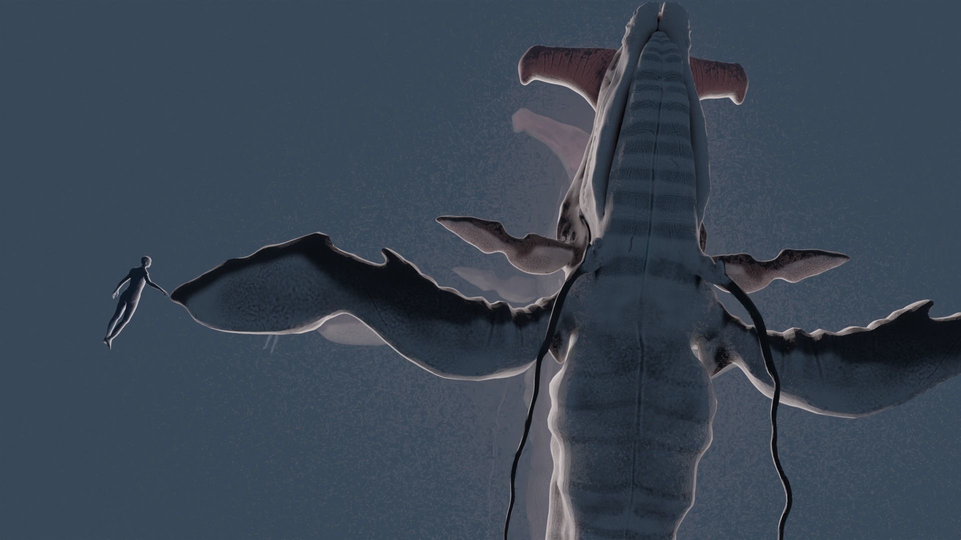 3D model Tulkun from Avatar Rigged 3D Model VR / AR / low-poly | CGTrader