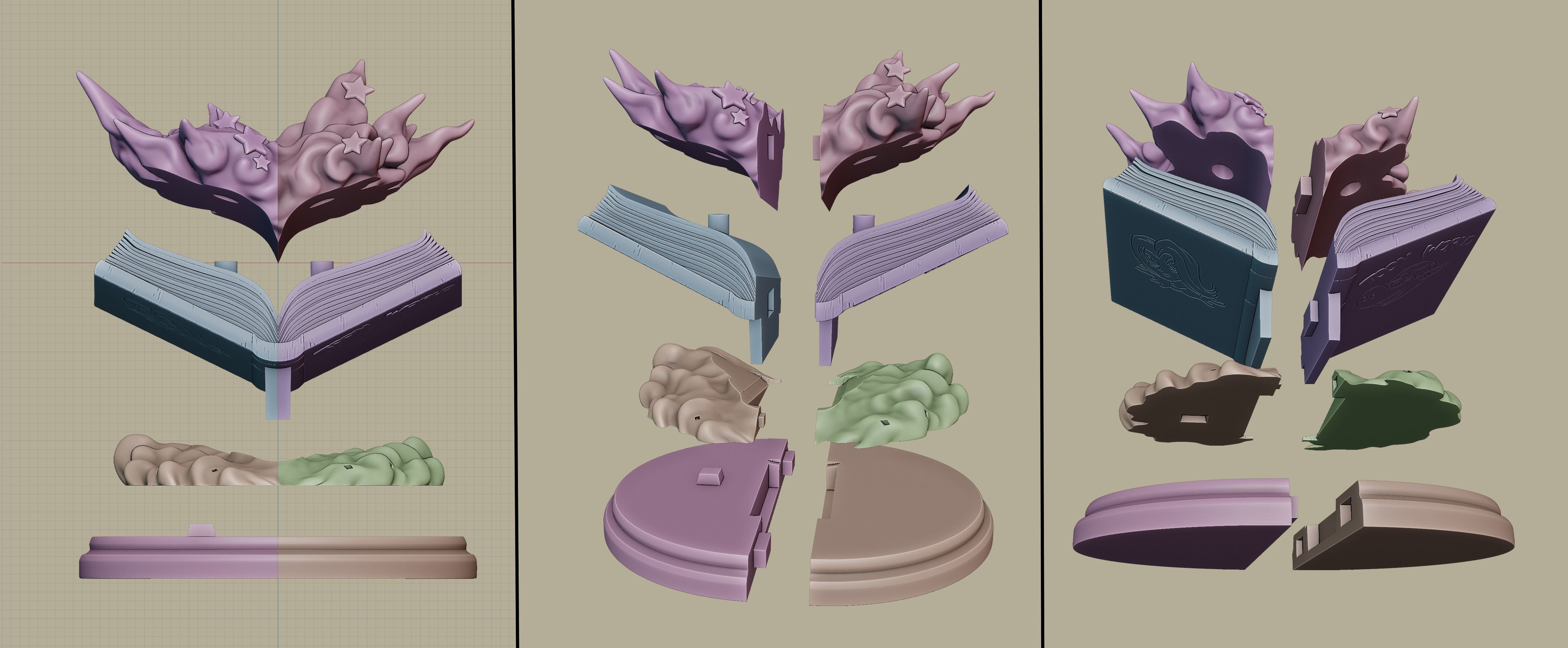 blue-eyes toon dragon figure - yugioh 3D model 3D printable | CGTrader