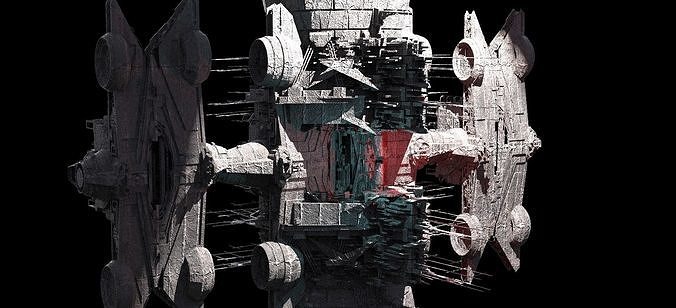 Horizon Deep space rig 1 3D model | CGTrader