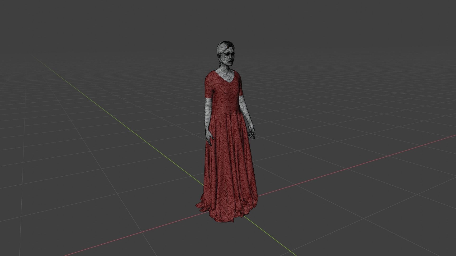 3D model Realistic Lady Woman Character VR / AR / low-poly | CGTrader