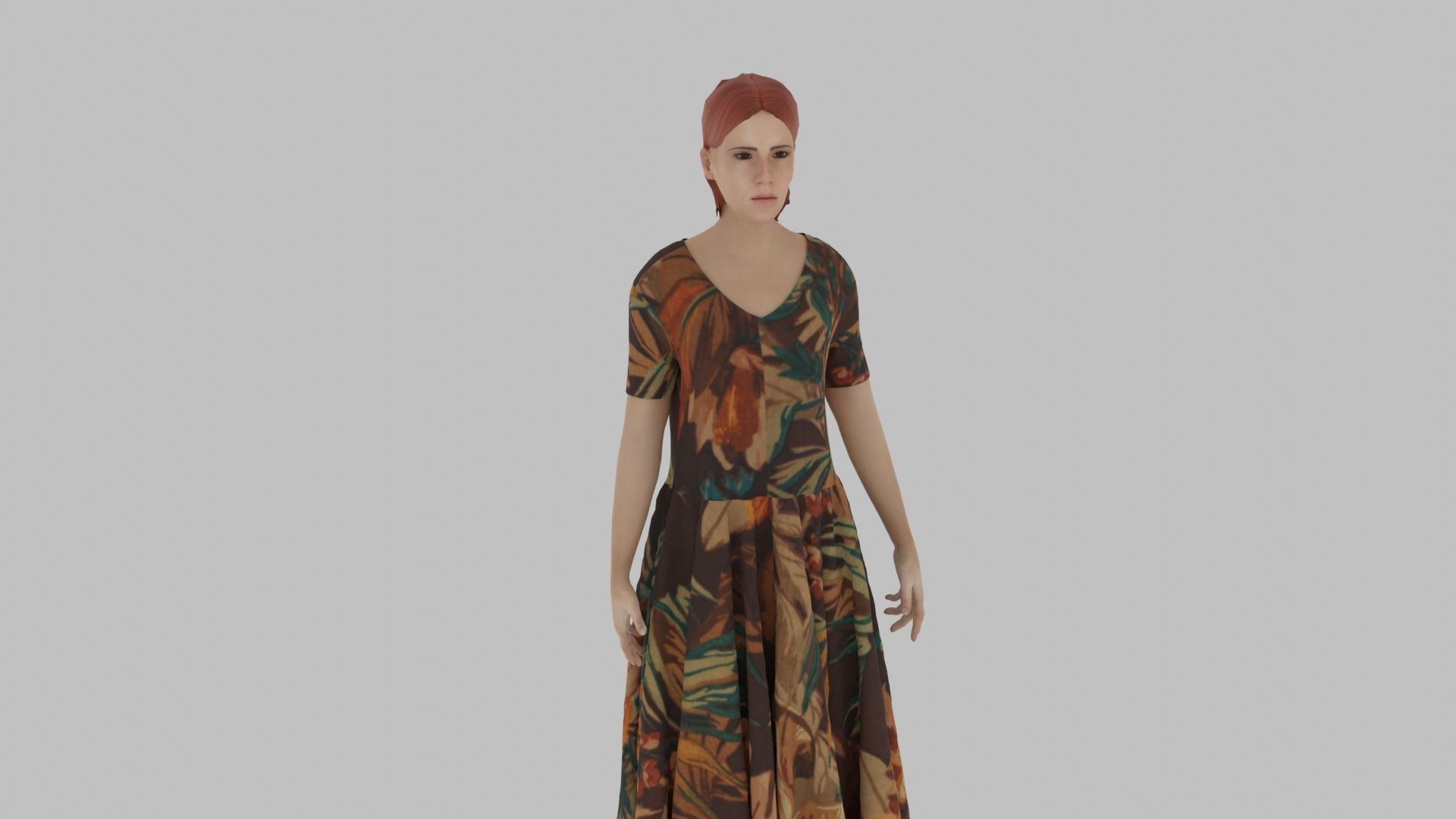 3D model Realistic Lady Woman Character VR / AR / low-poly | CGTrader