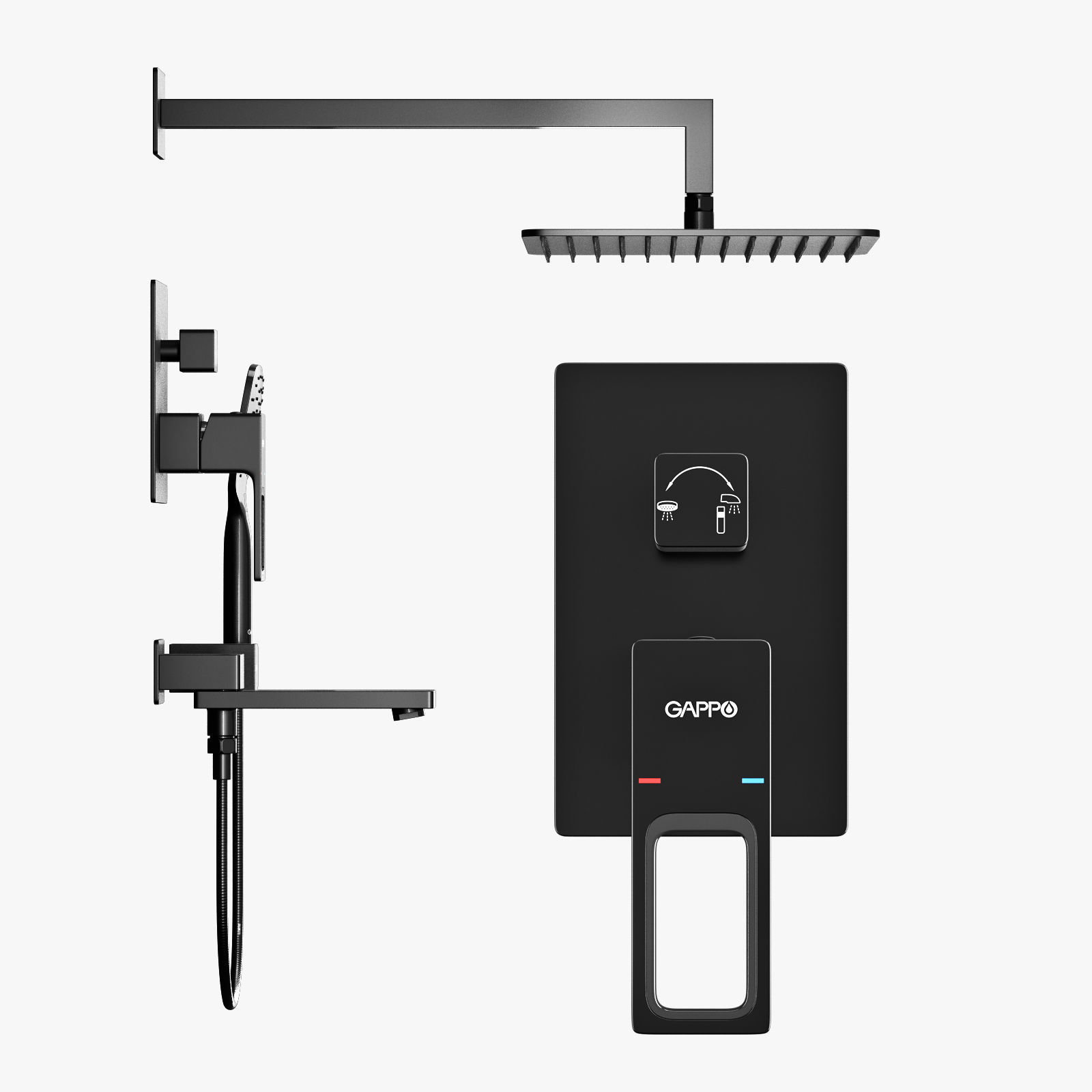 Gappo G7117-6 3D model | CGTrader