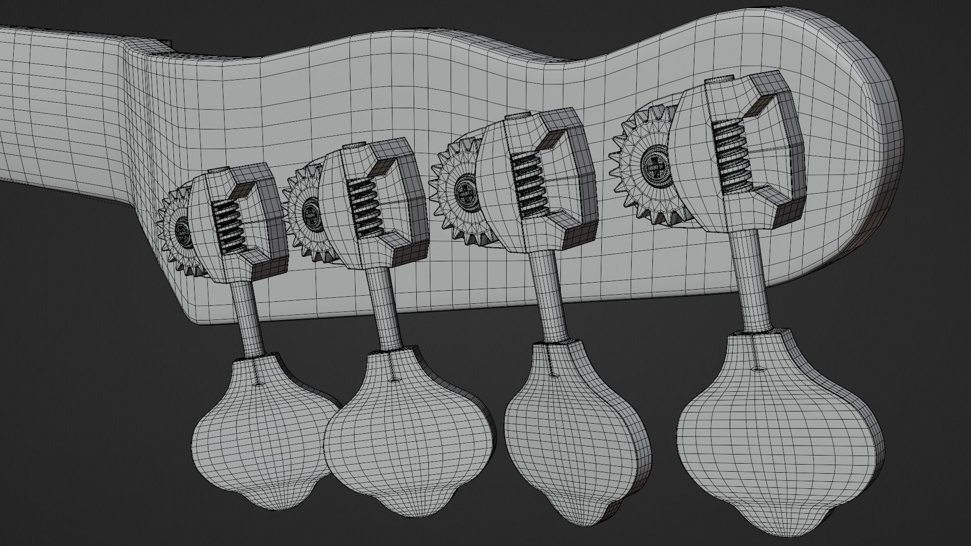 Bass Guitar 3D model | CGTrader