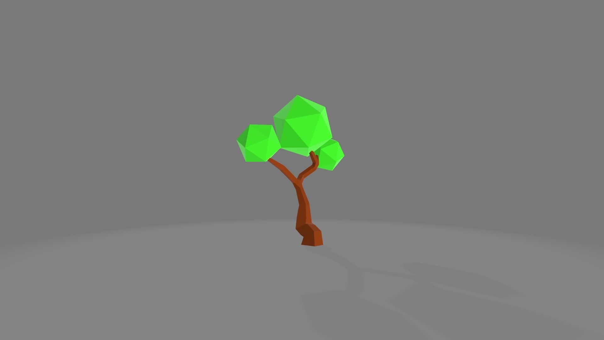 3D model lot low-poly trees VR / AR / low-poly | CGTrader