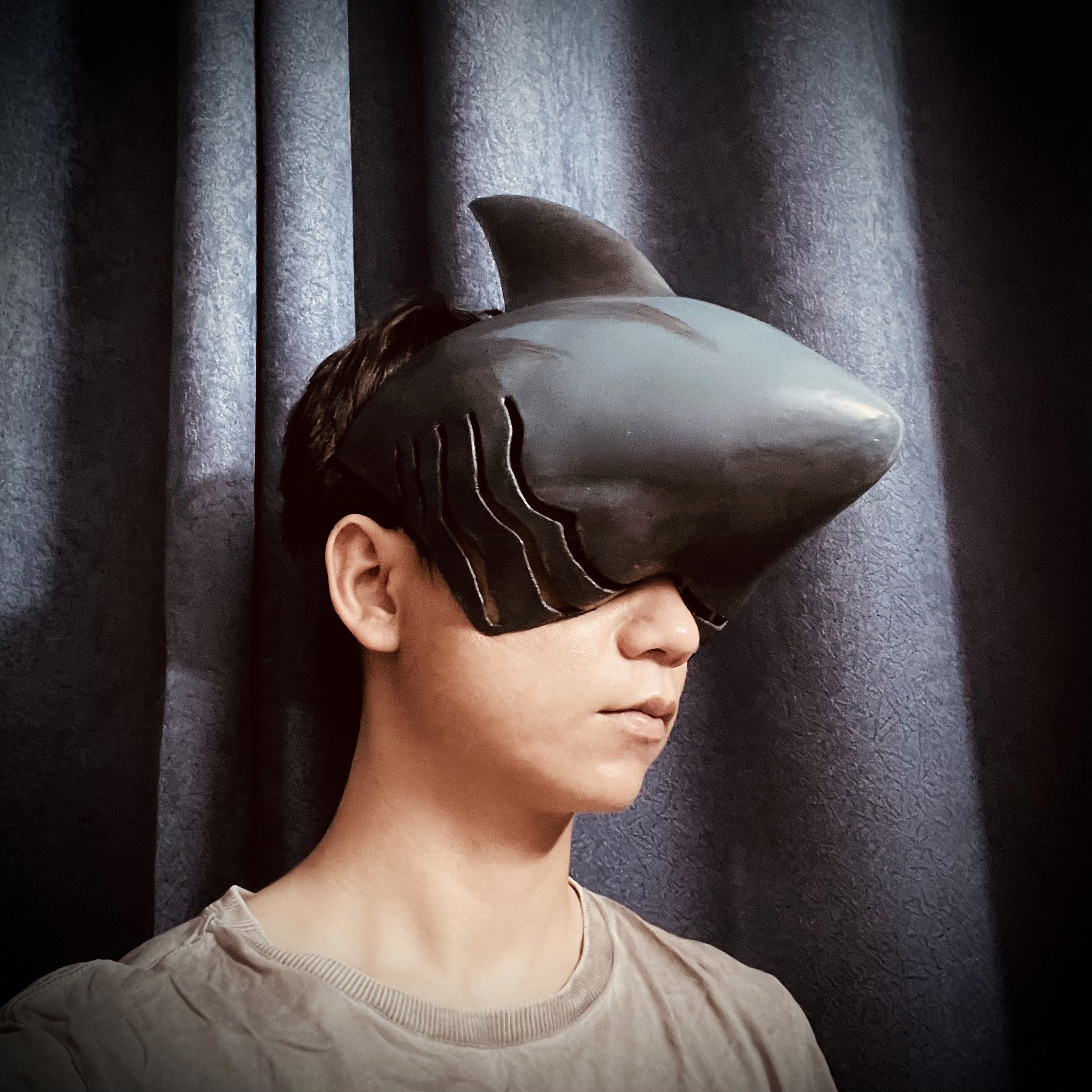 Beam Mask - ChainsawMan Cosplay 3D model 3D printable | CGTrader