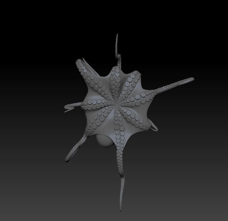 Octopus Pose 3D model | CGTrader