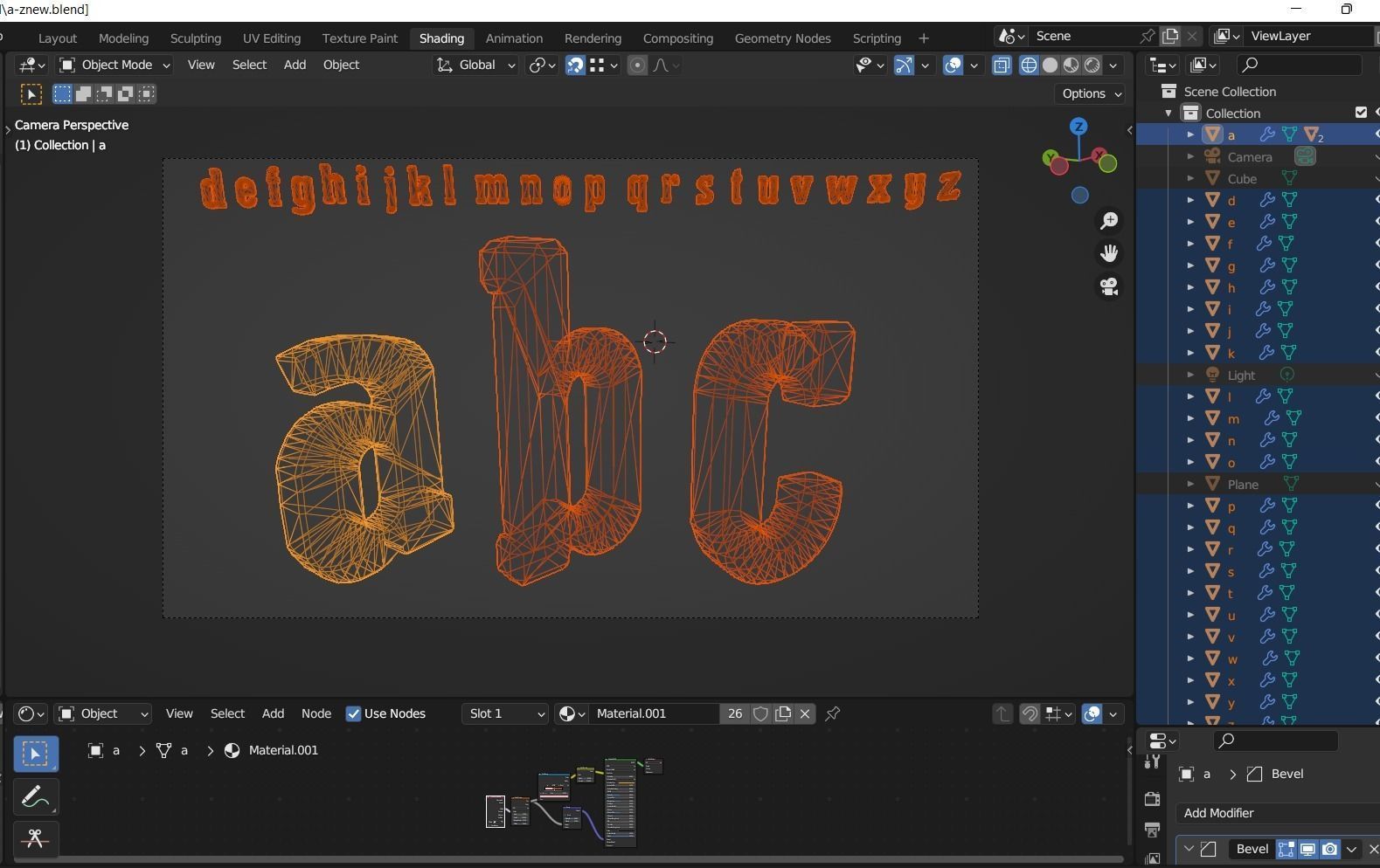 Complete Pack 3D Alphabet and Numbers 3D model | CGTrader