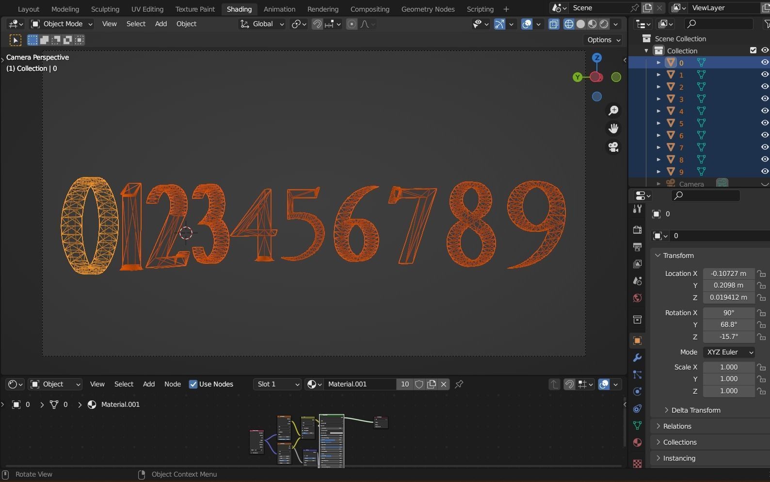 Complete Pack 3D Alphabet and Numbers 3D model | CGTrader