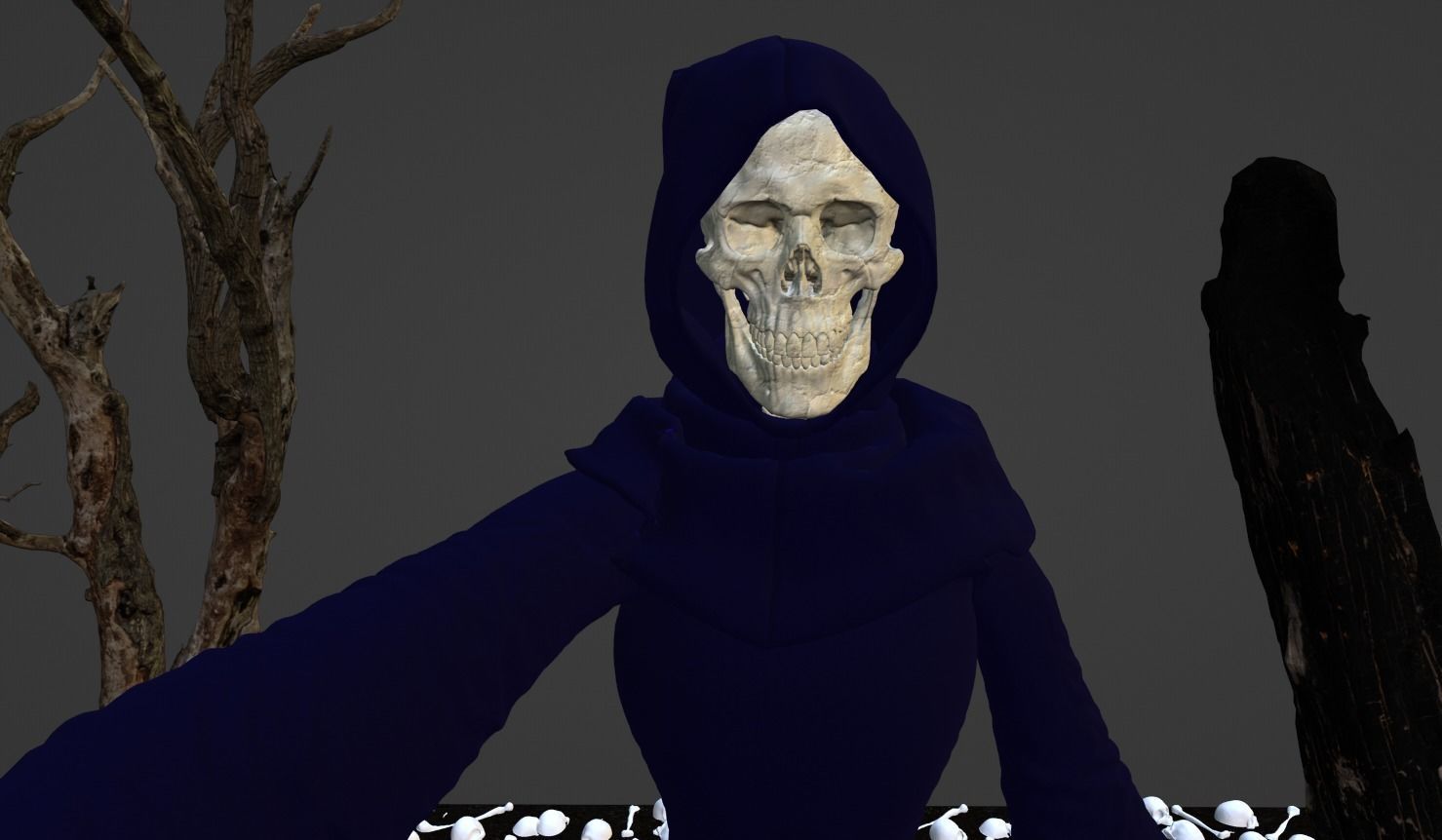 3D model Mistress Death - Marvel Cosmic Entity 3D Model VR / AR / low ...