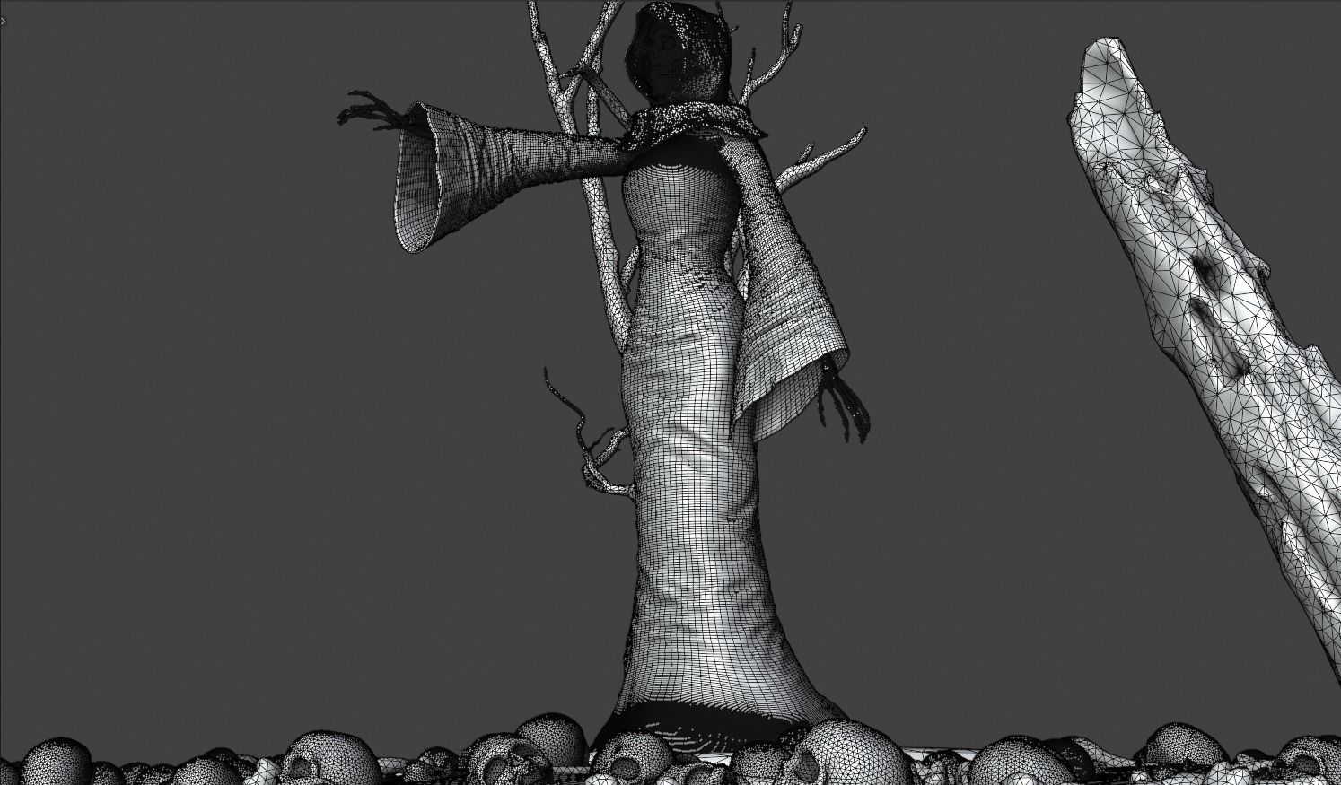 3D model Mistress Death - Marvel Cosmic Entity 3D Model VR / AR / low ...